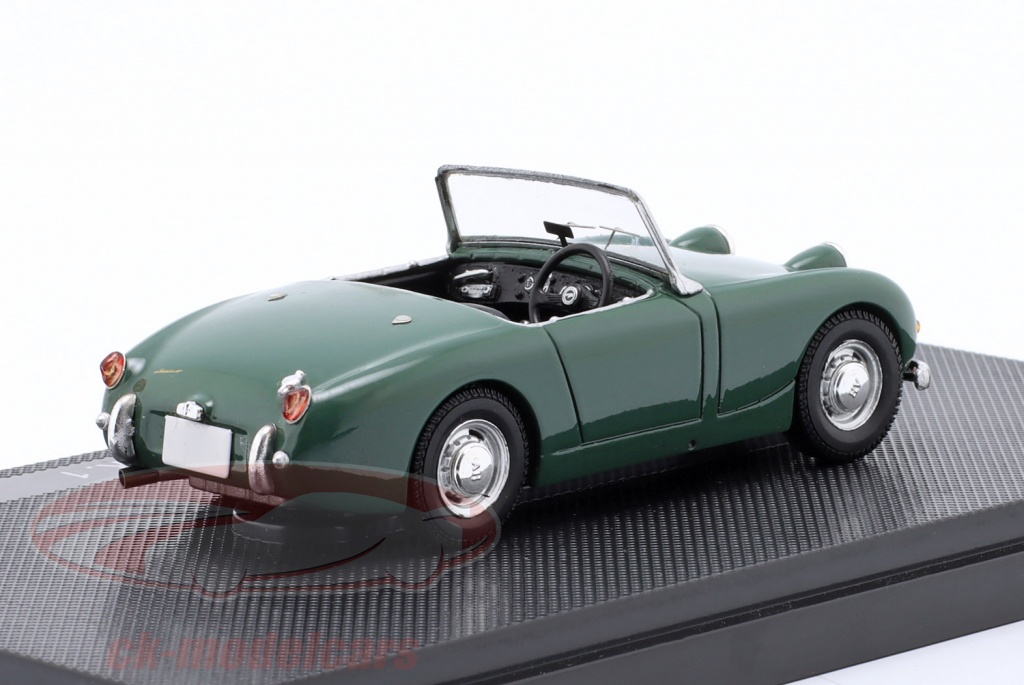 Ebbro 1:43 Austin Healey Sprite Mk1 year 1958 dark green 44455 model car 44455 4526175444556