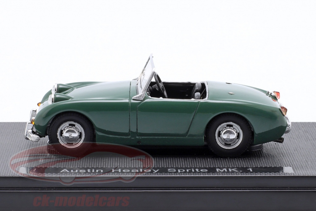 Ebbro 1:43 Austin Healey Sprite Mk1 year 1958 dark green 44455 model ...