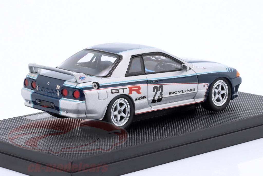 Ebbro 1:43 Nissan Skyline GT-R Gr.A Test Car #23 银 44210 模型 汽车 44210 ...
