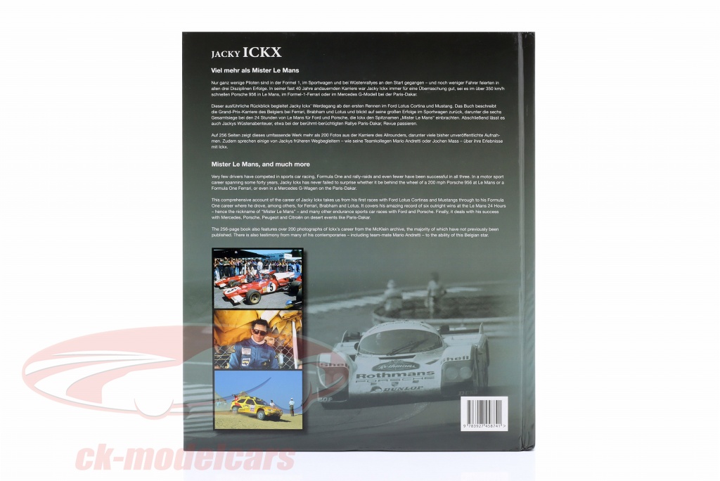 Book: Jacky Ickx - Mister LeMans and much more (German & English) 978-3 ...