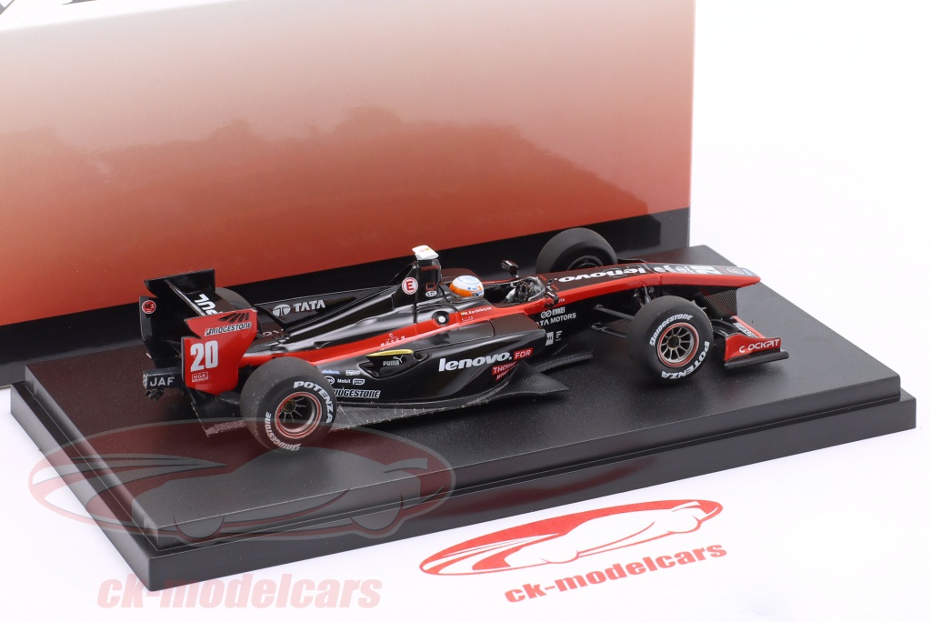 Ebbro 1:43 Kumar Ram Narain Karthikeyan Dallara SF14 #20 Super Formula ...