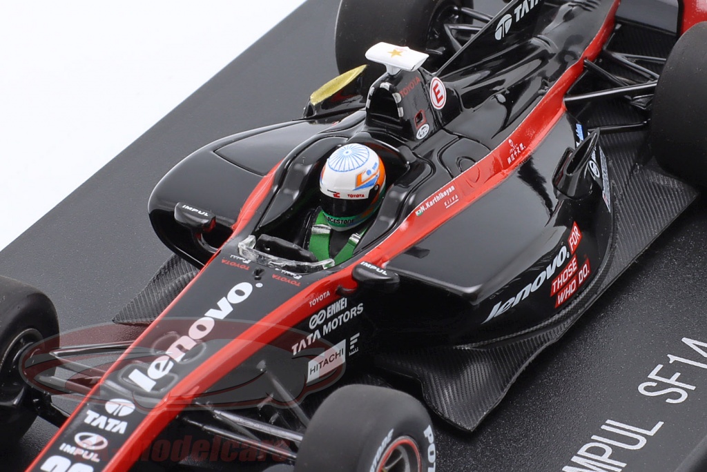 Ebbro 1:43 Kumar Ram Narain Karthikeyan Dallara SF14 #20 Super Formula ...