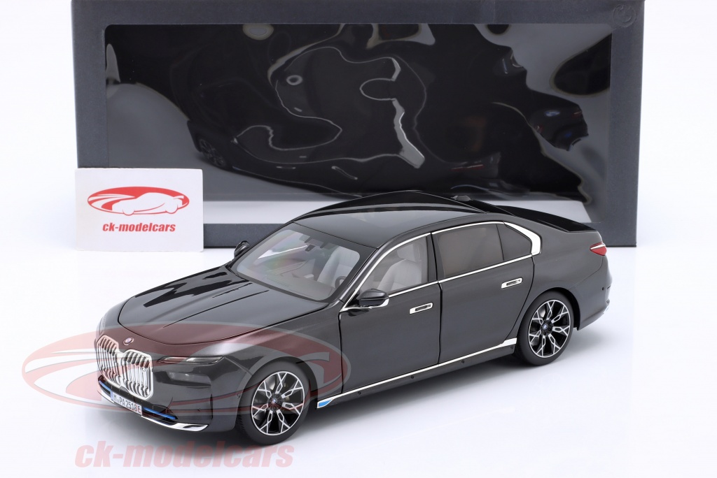 Minichamps 1:18 BMW i7 Limousine (G70) Année de construction 2023 gris ...