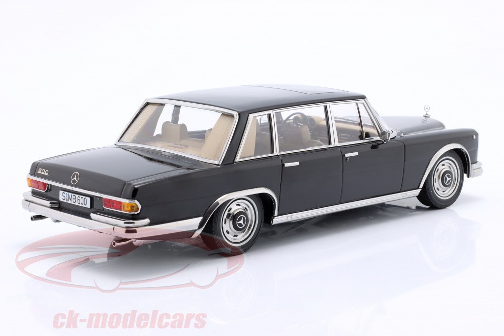 KK-Scale 1:18 Mercedes-Benz 600 SWB (W100) year 1963 black KKDC180601 ...