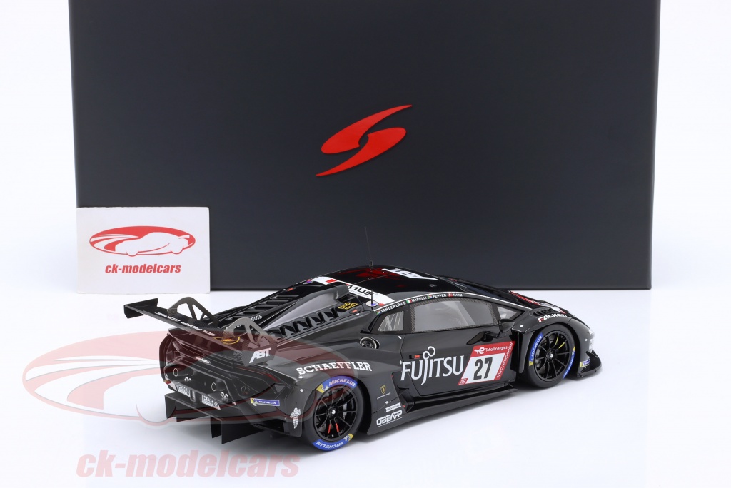 Spark 1:18 Lamborghini Huracan GT3 Evo2 #27 9th 24h Nürburgring 2023 ...