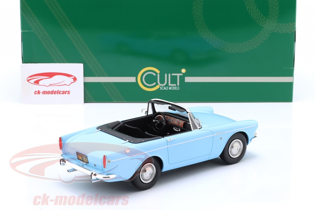 Cult Scale Models 1:18 Sunbeam Tiger 260 year 1964-1967 wedgwood blue ...