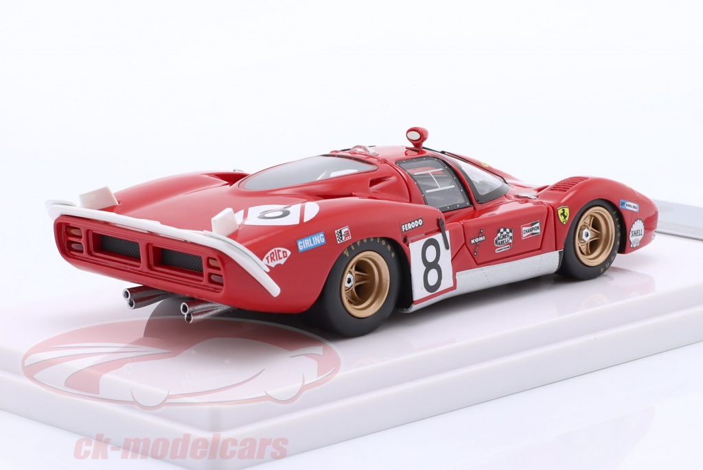 Tecnomodel 1:43 Ferrari 512S #8 24h LeMans 1970 Merzario, Regazzoni ...