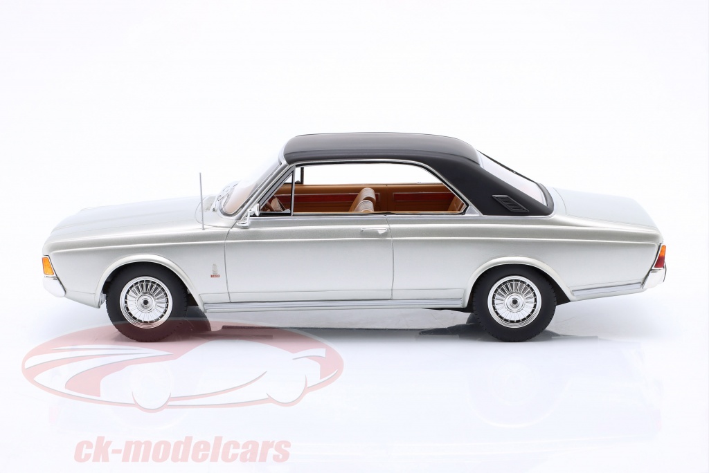 Cult Scale Models 1:18 Ford Taunus P7b Coupe 建設年 1969-1971 銀 メタリックな ...