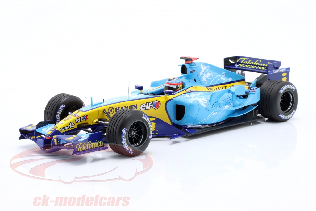 Minichamps 1:18 F. Alonso Renault R25 #5 2nd British GP Formula 1 World ...