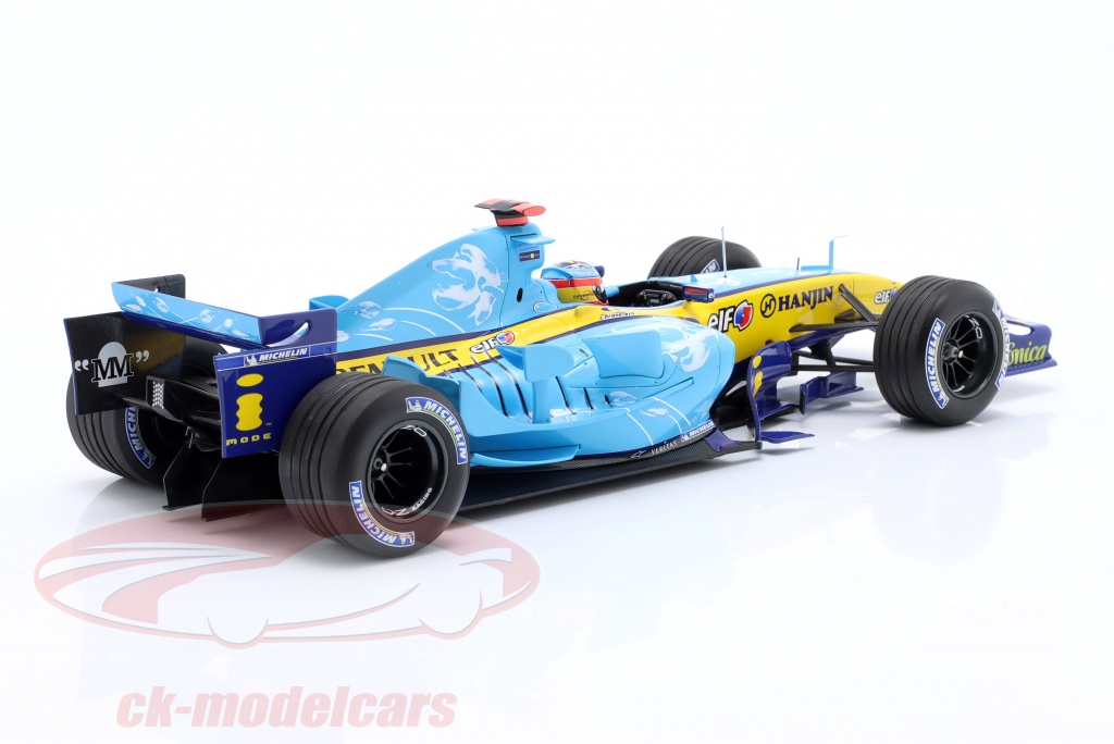 Minichamps 1:18 F. Alonso Renault R25 #5 2nd British GP Formula 1 World ...