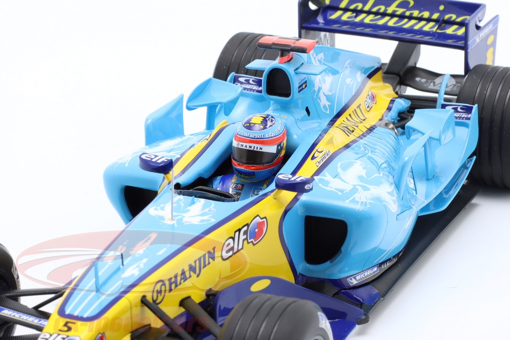 Minichamps 1:18 F. Alonso Renault R25 #5 2nd British GP Formula 1 World ...