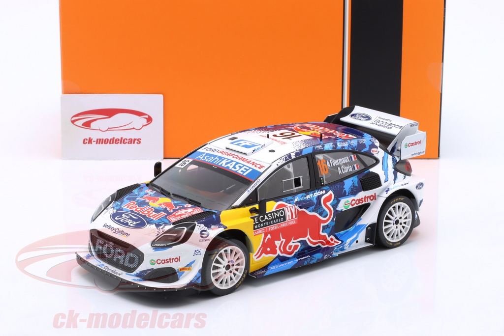 Ixo 1:18 Ford Puma Rally1 Hybrid #16 5th Rallye Monte Carlo 2024 ...