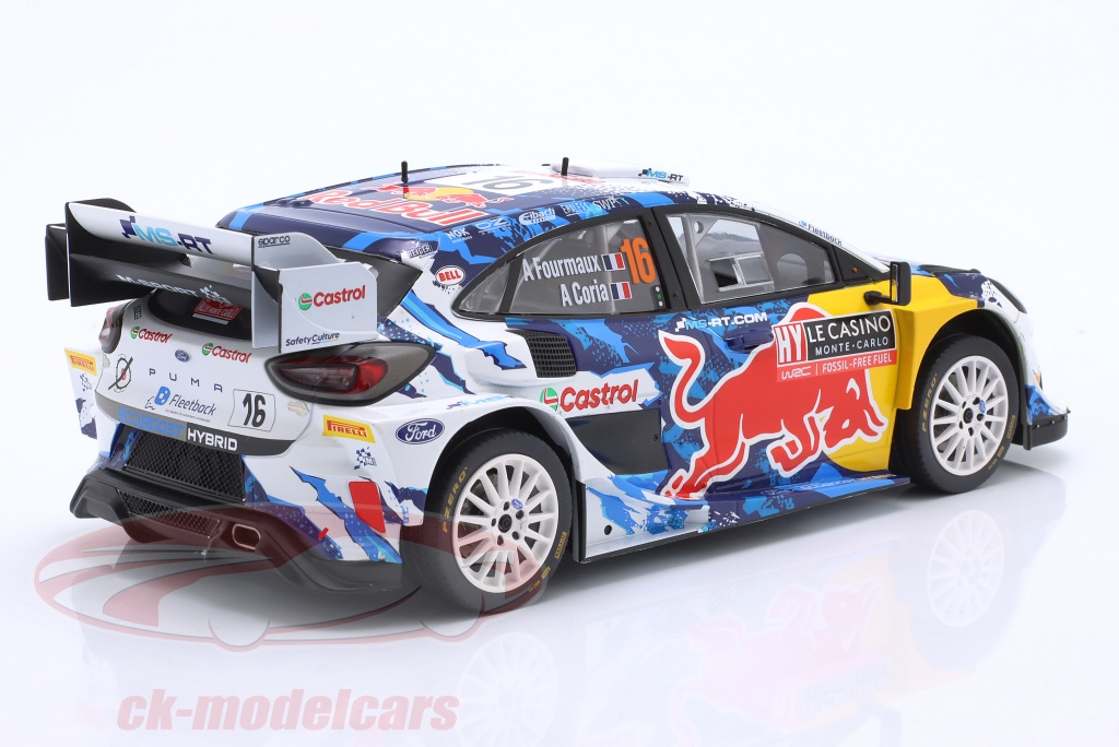 Ixo 1:18 Ford Puma Rally1 Hybrid #16 5th Rallye Monte Carlo 2024 ...