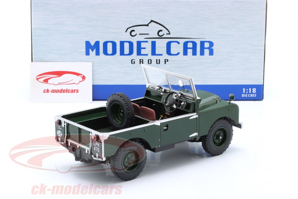 ModelCarGroup 1:18 Land Rover Serie 1 建造年份 1957 深绿色 ModelCar Group ...