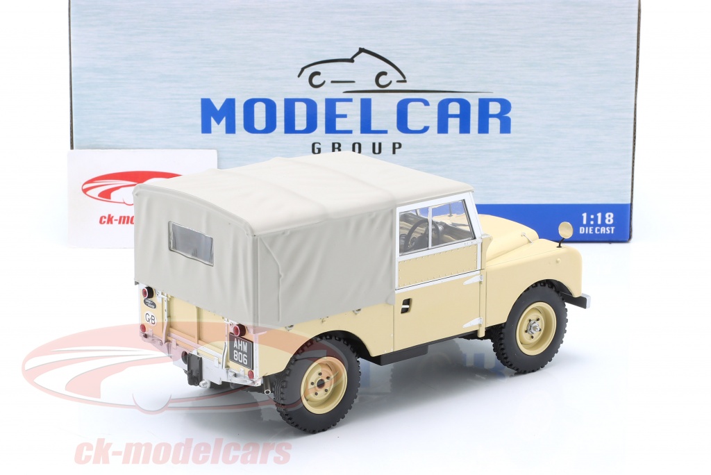 ModelCarGroup 1:18 Land Rover Serie 1 Año de construcción 1957 beige ...