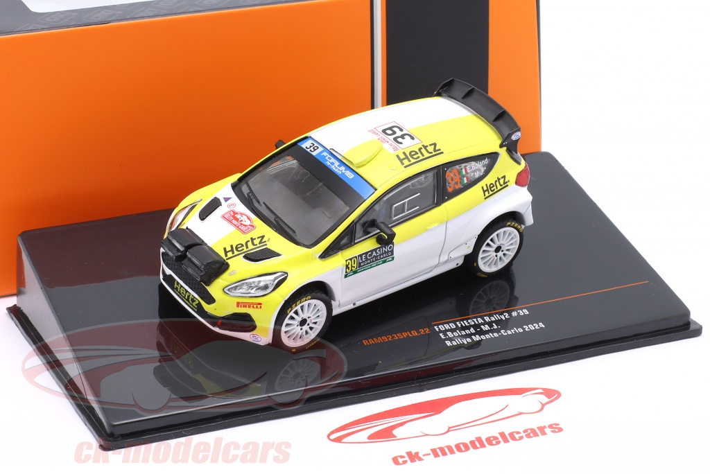 Ixo 1:43 Ford Fiesta Rally2 #39 Rallye Monte Carlo 2024 Boland ...