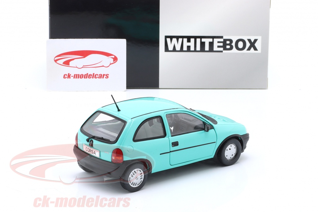 WhiteBox 1:24 Opel Corsa B year 1993 turquoise WB124226 model car ...