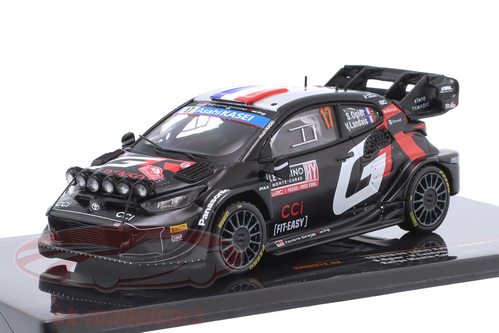 Ixo 1:43 Toyota GR Yaris Rally1 Hybrid #17 2nd Rallye Monte Carlo 2024 ...
