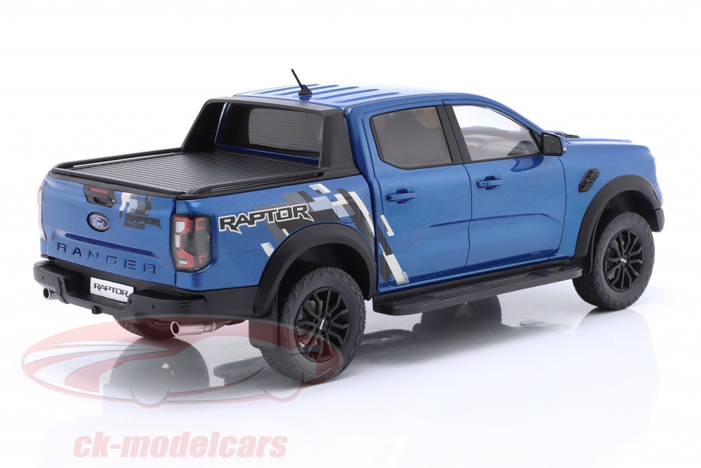 ModelCarGroup 1:18 Ford Raptor Pick-Up Ano de construção 2022 azul ...