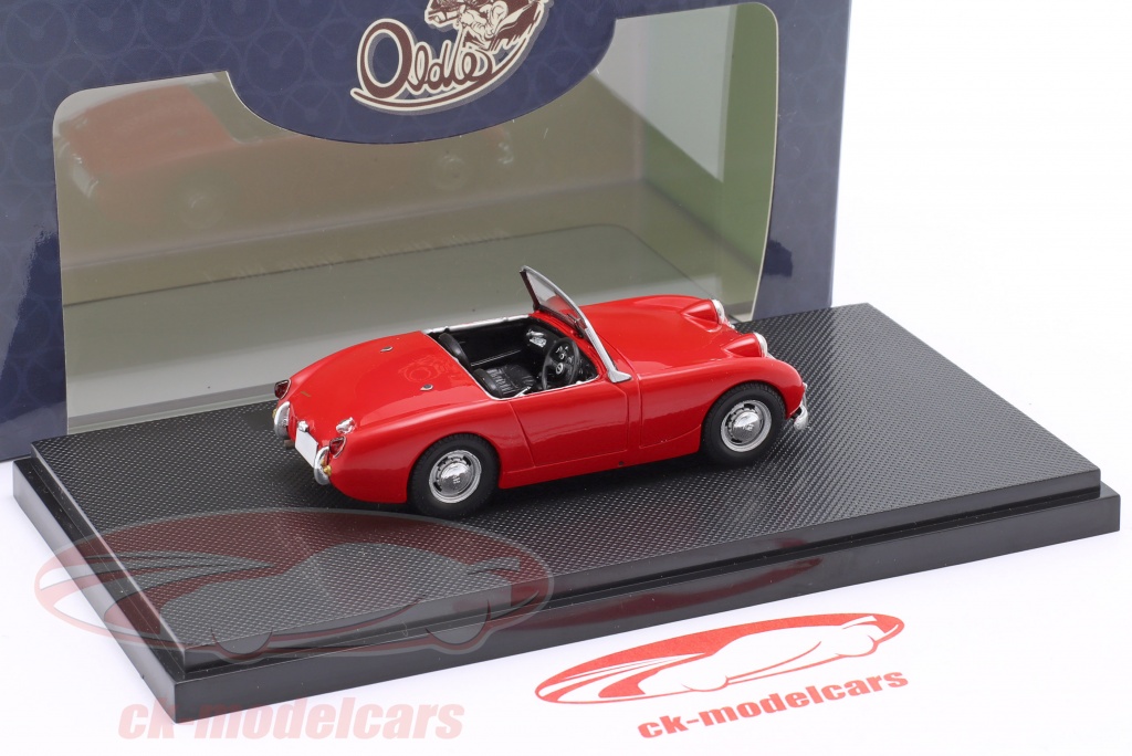 Ebbro 1:43 Austin Healey Sprite Mk1 Año de construcción 1958 rojo 44456 modelo coche 44456 ...