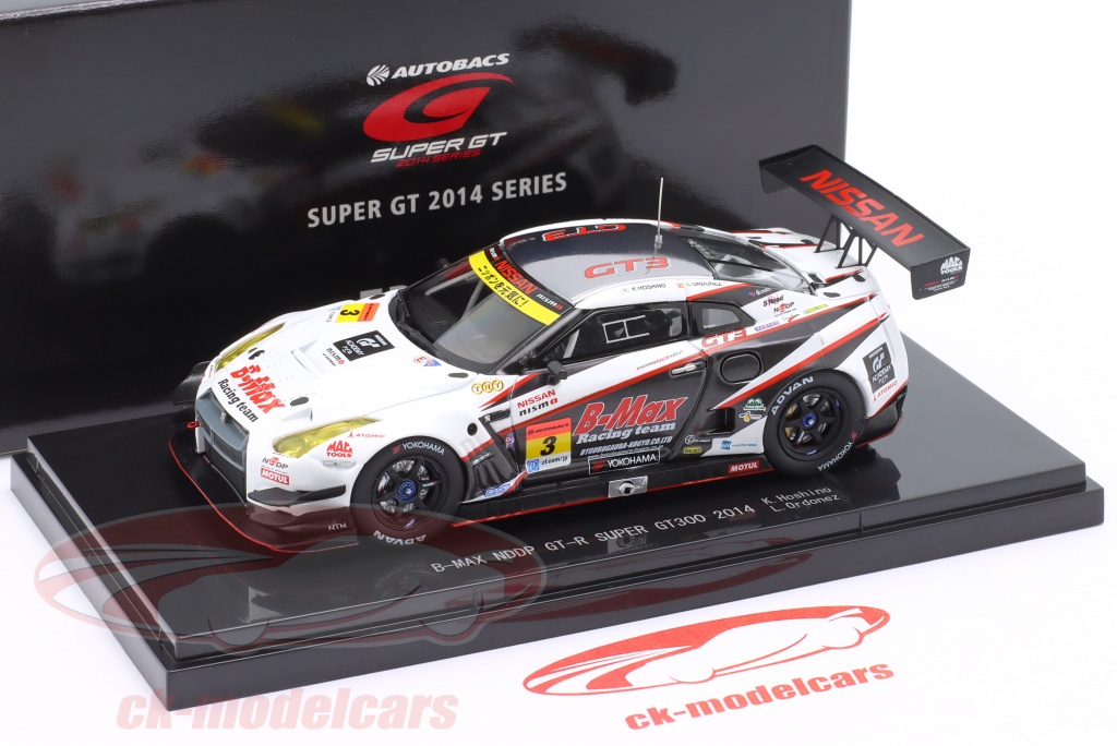 Ebbro 1:43 Nissan GT-R GT3 #3 4th Super GT Serie 2014 Hoshino, Ordonez ...