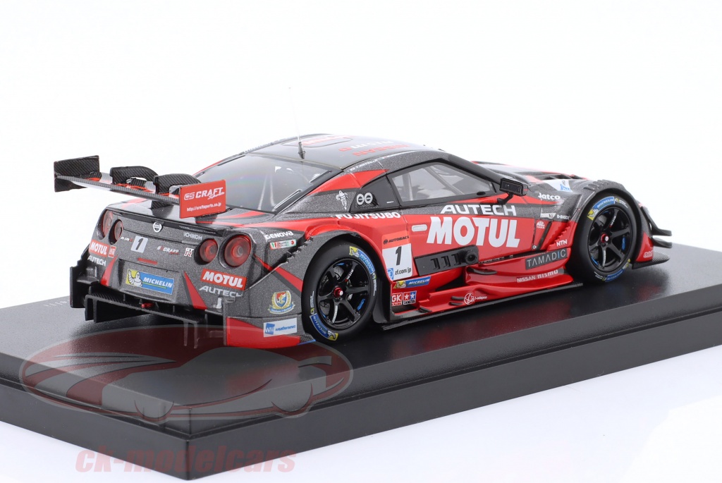 Ebbro 1:43 Nissan GT-R GT500 #1 Super GT série Okayama Matsuda, Quintarelli 2015 45260 modèle ...