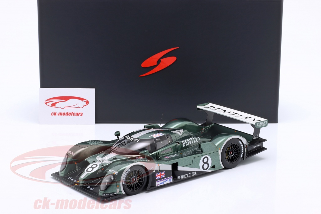 Spark 1:18 Bentley EXP Speed 8 #8 2nd 24h LeMans 2003 Blundell, Brabham ...
