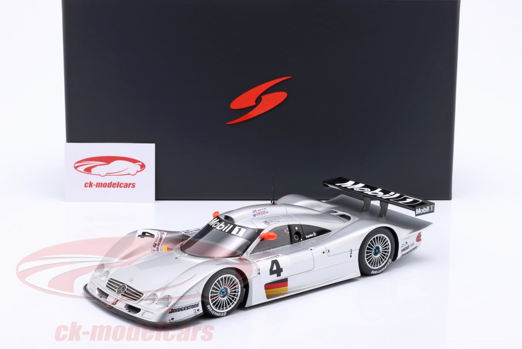 Spark 1:18 Mercedes-Benz CLR #4 24h LeMans 1999 Webber, Gounon, Tiemann ...