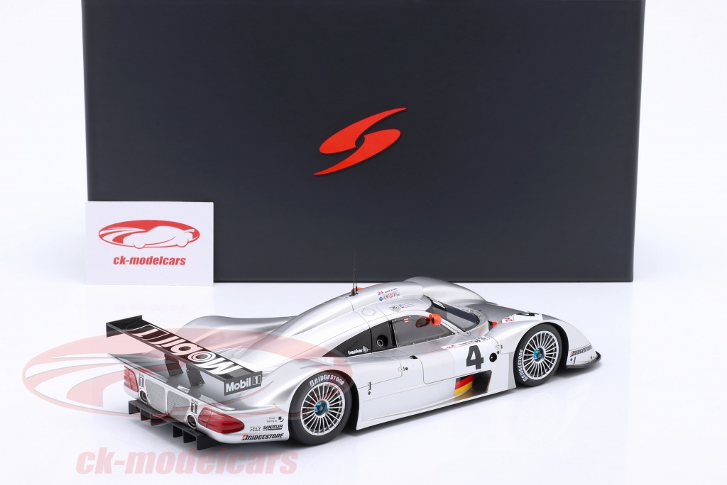 Spark 1:18 Mercedes-Benz CLR #4 24h LeMans 1999 Webber, Gounon, Tiemann ...