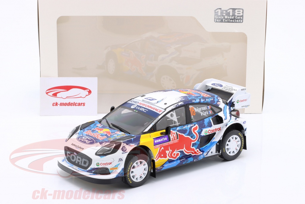Solido 1:43 Ford Puma Rally1 #16 3rd Rallye Sweden 2024 Fourmaux, Coria ...