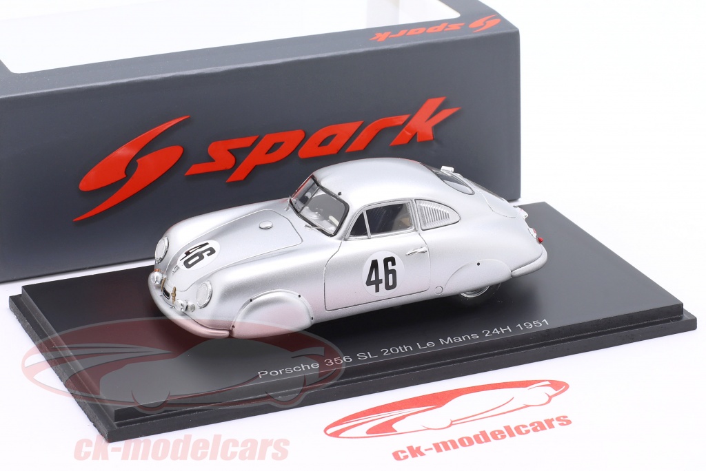 Spark 1:43 Porsche 956 SL #46 Winner S1.1 class 24h LeMans 1951 ...