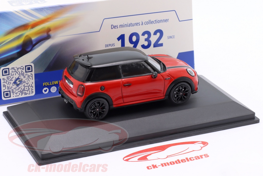 Solido 1:43 Mini Cooper John Works year 2023 chilli red S4315001 model ...