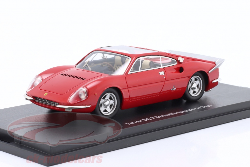 AutoCult 1:43 Ferrari 365P Berlinetta Speciale Tre Posti 1966 red 90287 ...