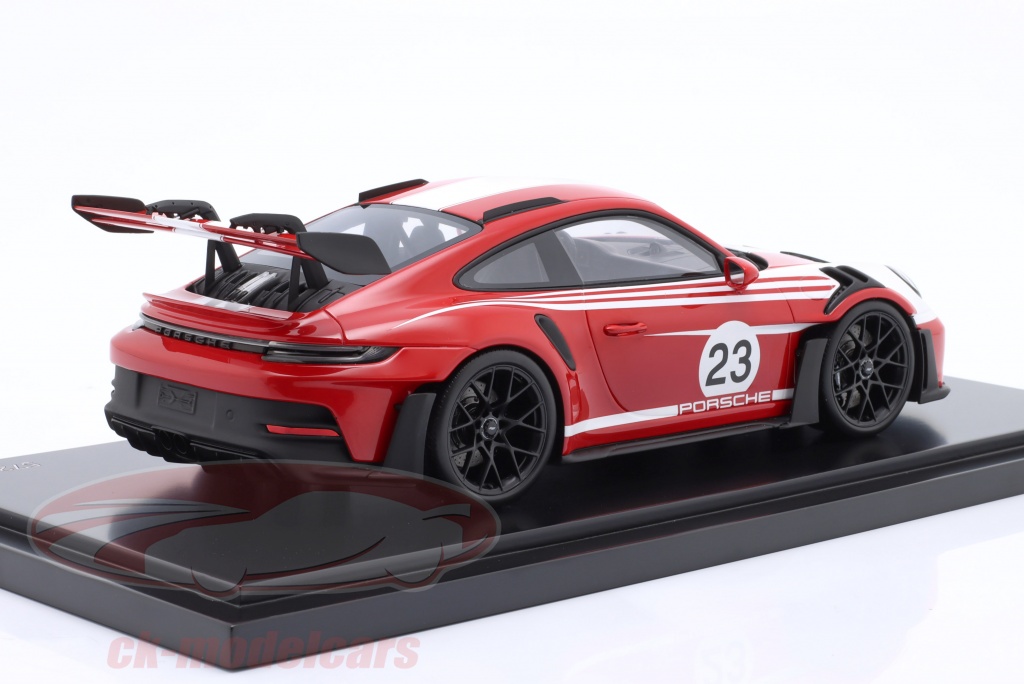 Spark 1:18 Porsche 911 (992) GT3 RS #23 Salzburg design red / white ...