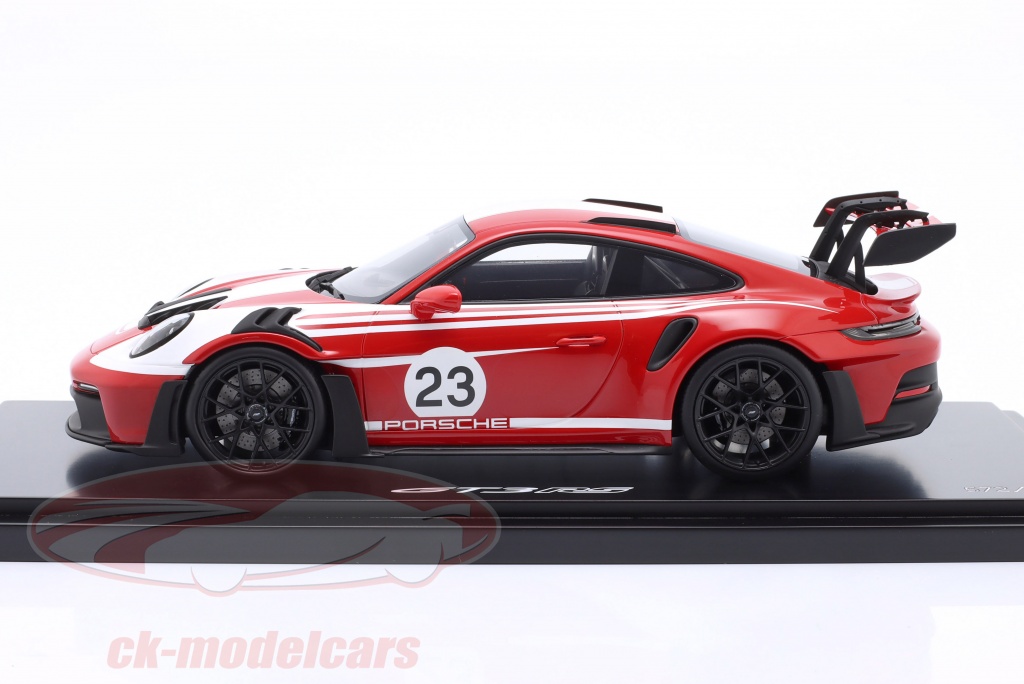 Spark 1:18 Porsche 911 (992) GT3 RS #23 Salzburg design red / white ...