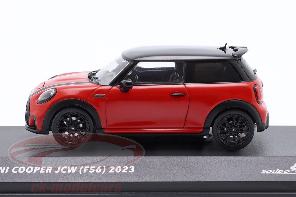 Solido 1:43 Mini Cooper John Works year 2023 chilli red S4315001 model ...