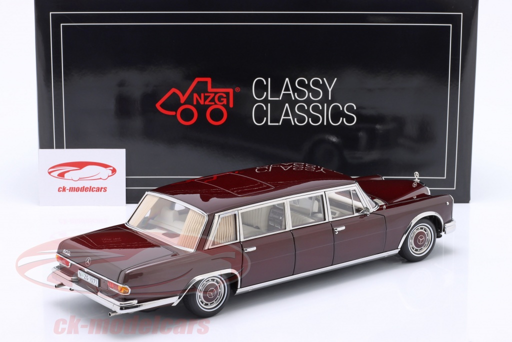 NZG 1:18 Mercedes-Benz 600 Pullman (W100) year of construction 1968 ...
