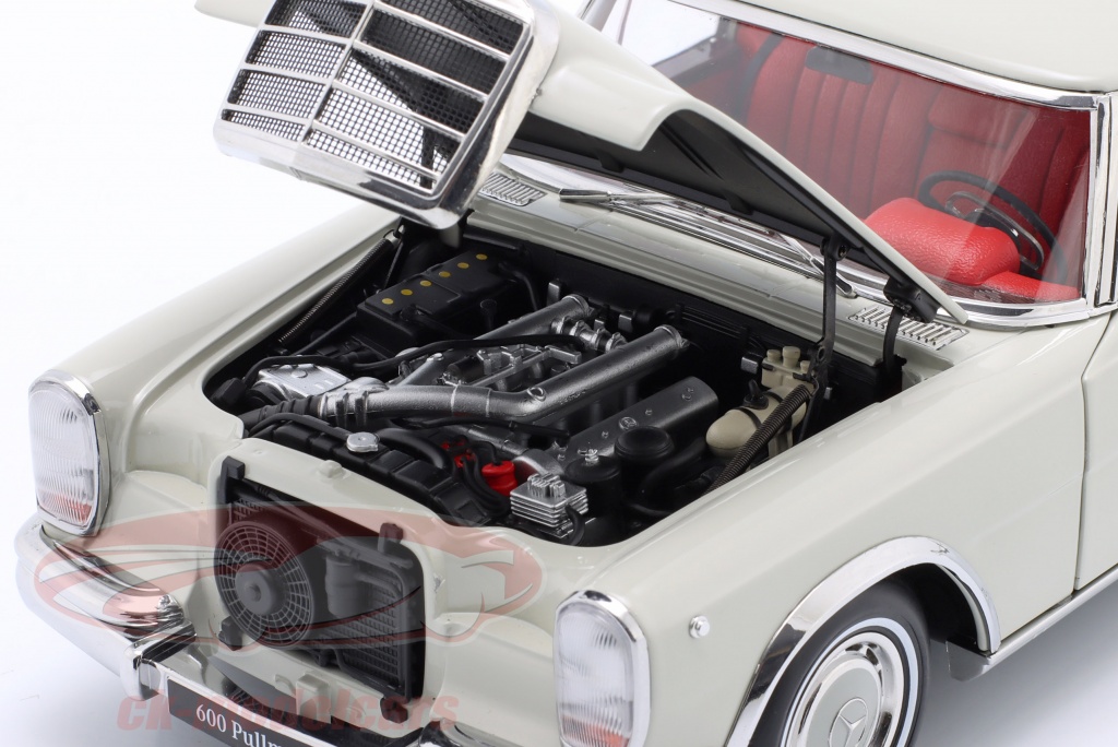 NZG 1:18 Mercedes-Benz 600 Pullman (W100) 建設年 1963-1981 ホワイトグレー ...