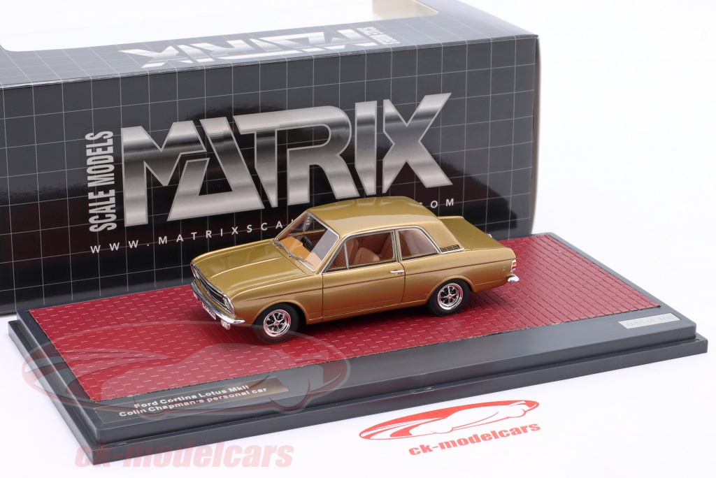 Matrix 1:43 Ford Cortina Lotus Mk II Год постройки 1966-1970 золото ...