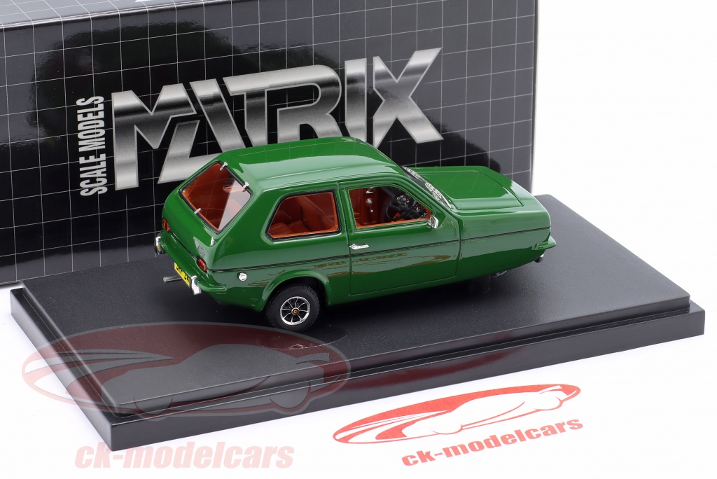 Matrix 1:43 Reliant Robin Saloon 3-Wheel 建設年 1973-1981 緑 MX31702-053 ...