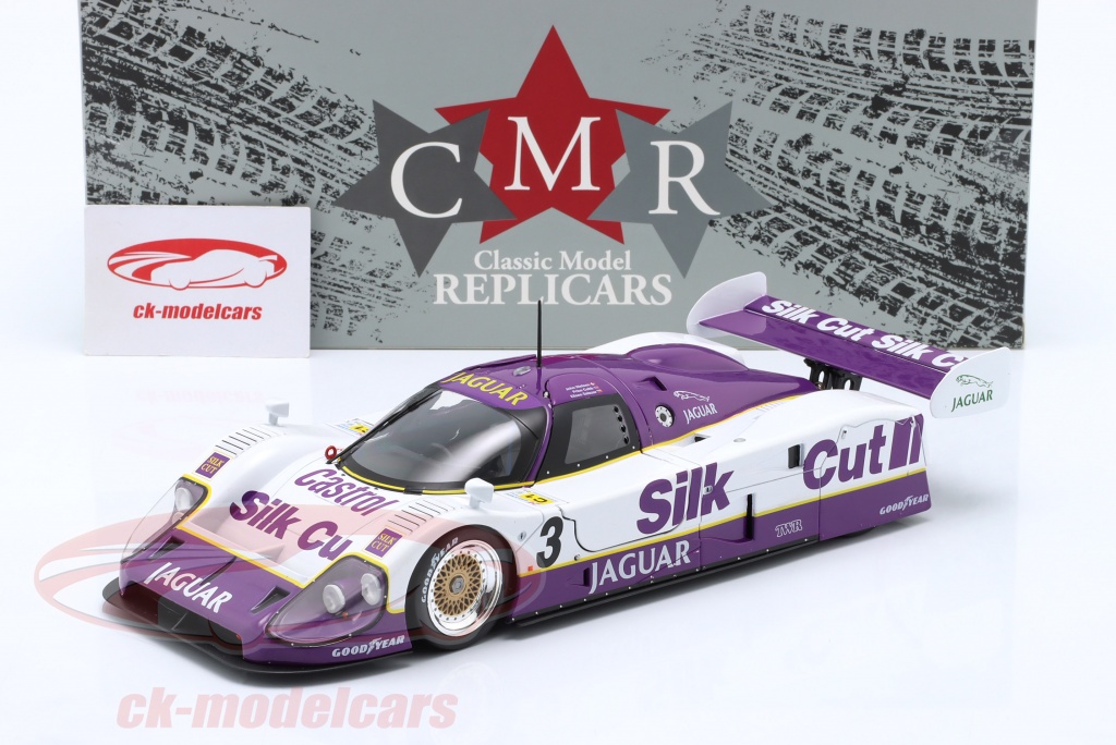 CMR 1:18 Jaguar XJR-12 #3 Winner 24h LeMans 1990 Nielsen, Cobb, Brundle CMR202 model car CMR202 ...