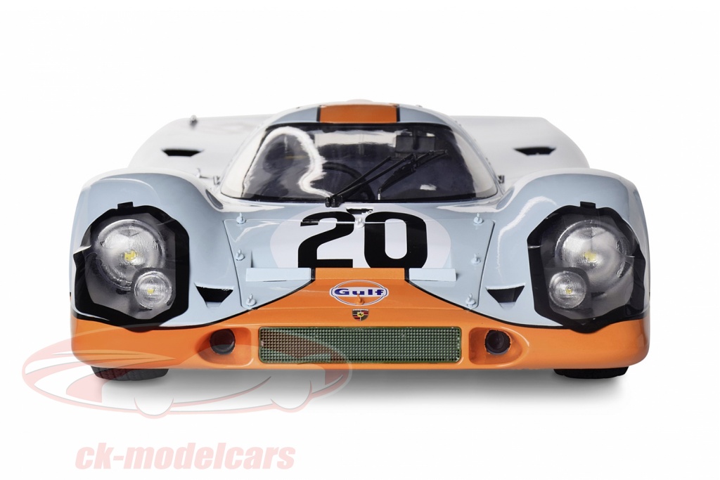 Ixo 1:8 Porsche 917K Gulf #20 24h LeMans 1970 Kit 520010113 model car ...