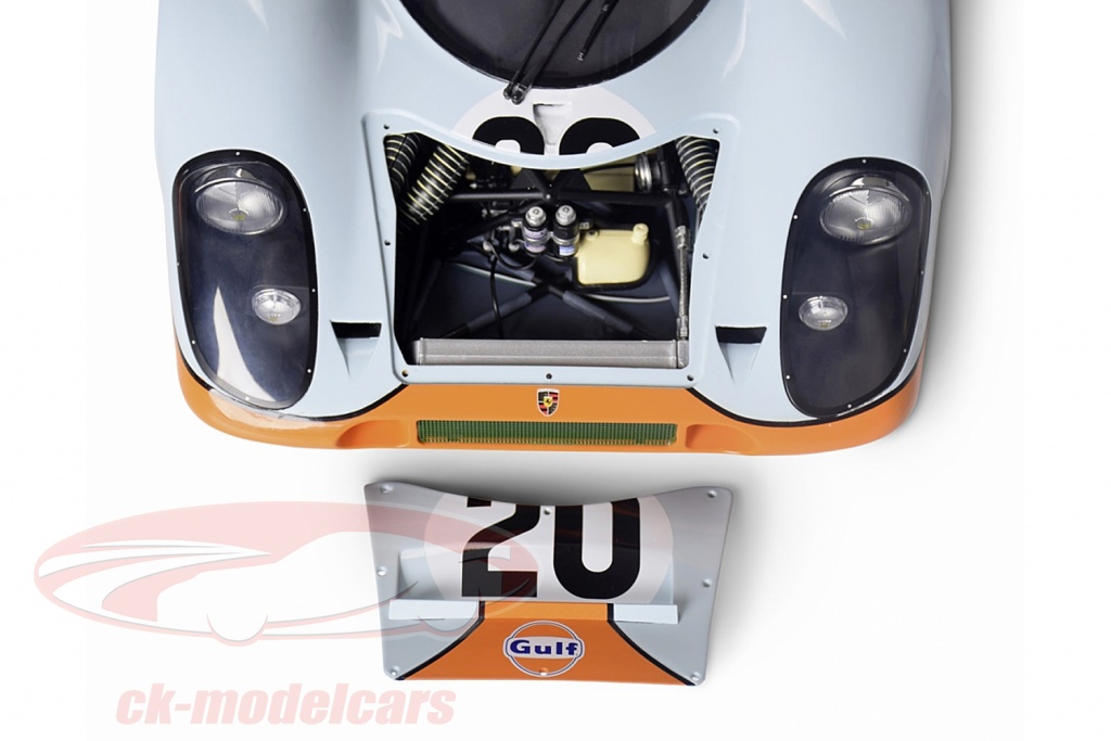 Ixo 1:8 Porsche 917K Gulf #20 24h LeMans 1970 Kit 520010113 model car ...