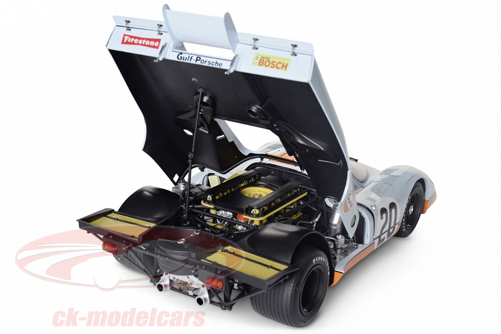Ixo 1:8 Porsche 917K Gulf #20 24h LeMans 1970 Kit 520010113 model car ...