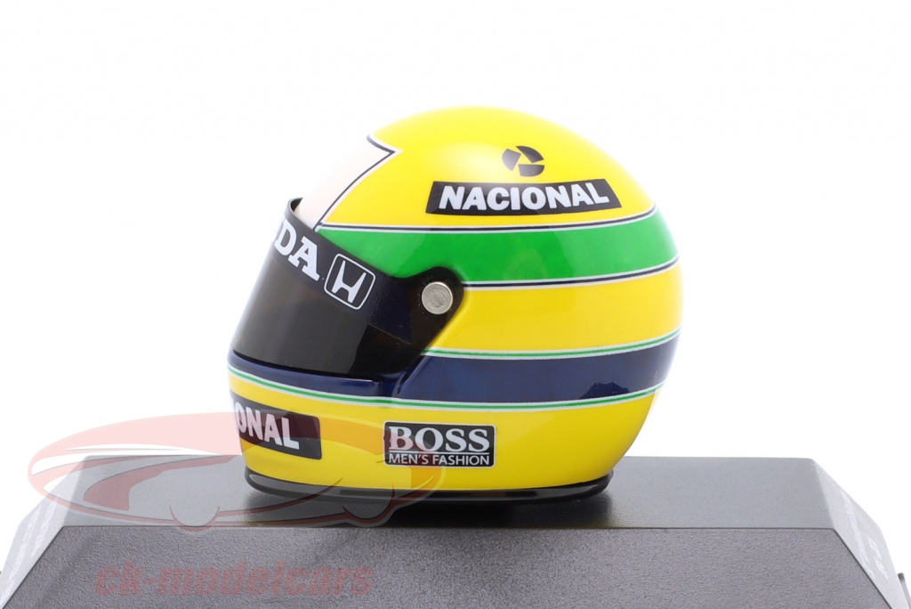 Minichamps 1:8 Ayrton Senna McLaren Honda #12 formule 1 Wereldkampioen ...