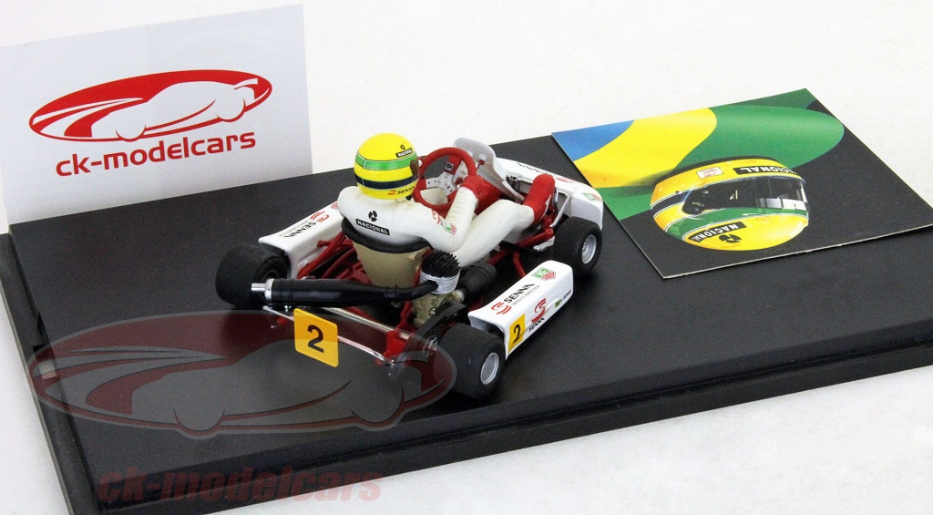 Minichamps 1:18 Ayrton Senna Go Kart #2 CK9991170 model car CK9991170