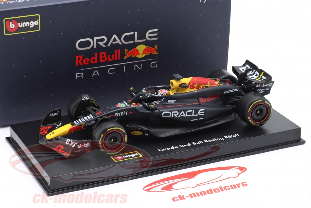Bburago 1:43 Max Verstappen Red Bull Racing RB20 #1 formule 1 2024 18-38098 #1 modèle voiture 18 ...