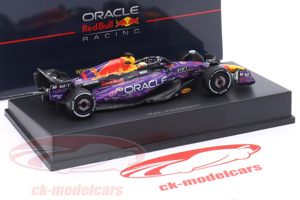 Spark 1:64 M. Verstappen Red Bull RB19 #1 winnaar Las Vegas GP formule 1 Wereldkampioen 2023 ...