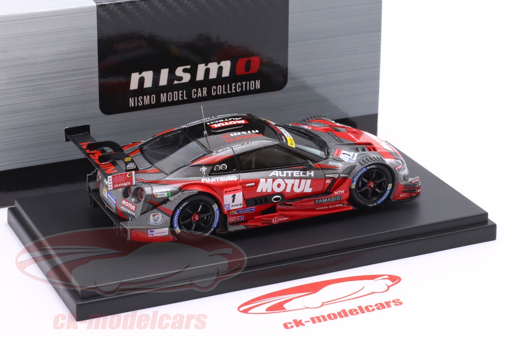 Ebbro 1:43 Nissan GT-R NISMO GT500 #1 vinder Super GT serie Fuji 2015 Matsuda, Quintarelli 45276 ...