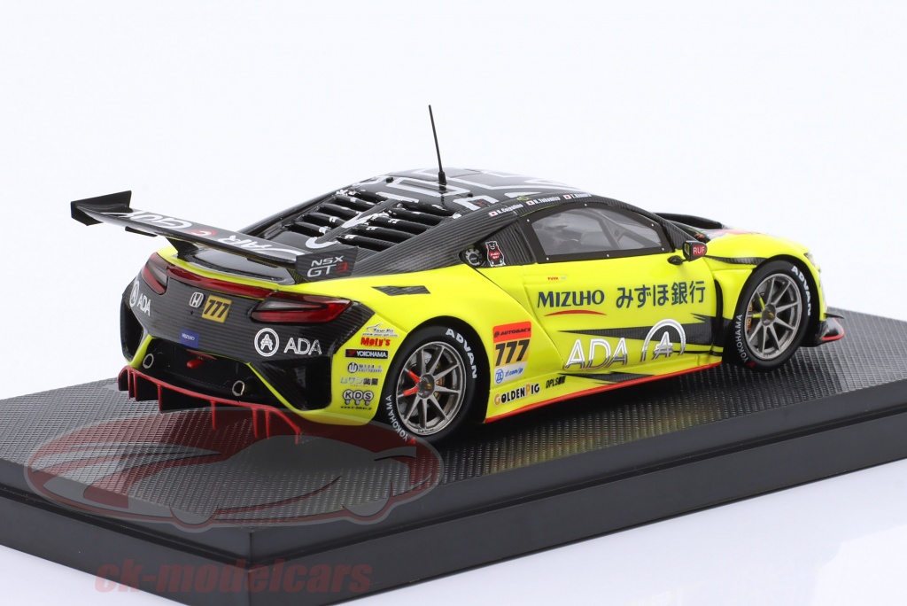 Ebbro 1:43 Honda NSX GT3 #777 Super GT serie Japón Yokomizo, Kimura, Cozzolino 45654 modelo ...